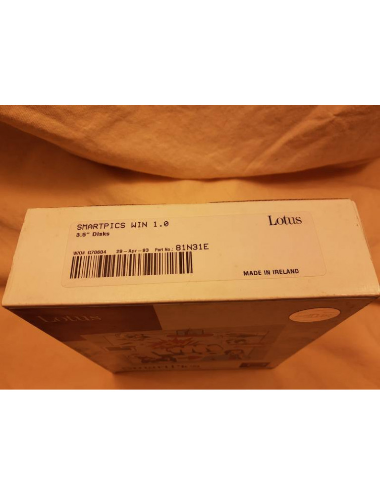 IBM Lotus SmartPics Release 1.0 disquette floppy for windows