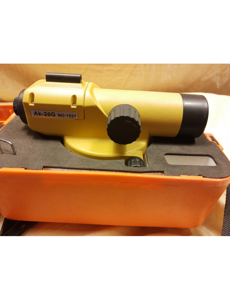 Pack niveau optique de chantier + trépied alu + Mire alu 4m