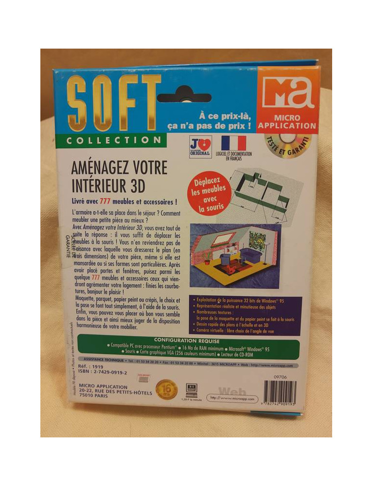 logiciel : Aménagez votre intérieur 3D micro application