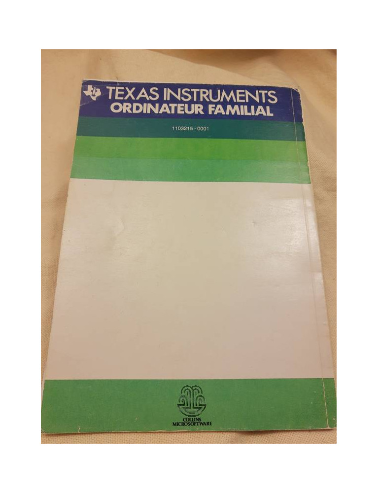 Cahier Texas instrument pour ordinateur