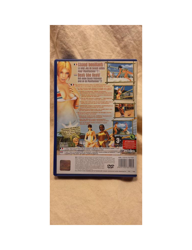 Jeu PS2 jeu Beach Volleyball Summer Heat PAL