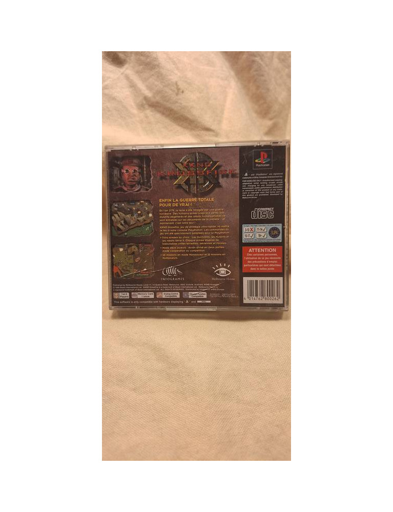 Jeu PS1 KKND Krossfire PAL